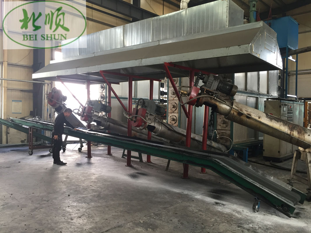 Recycled Rubber Production Line Process Waste Tires And Waste Rubber ...
