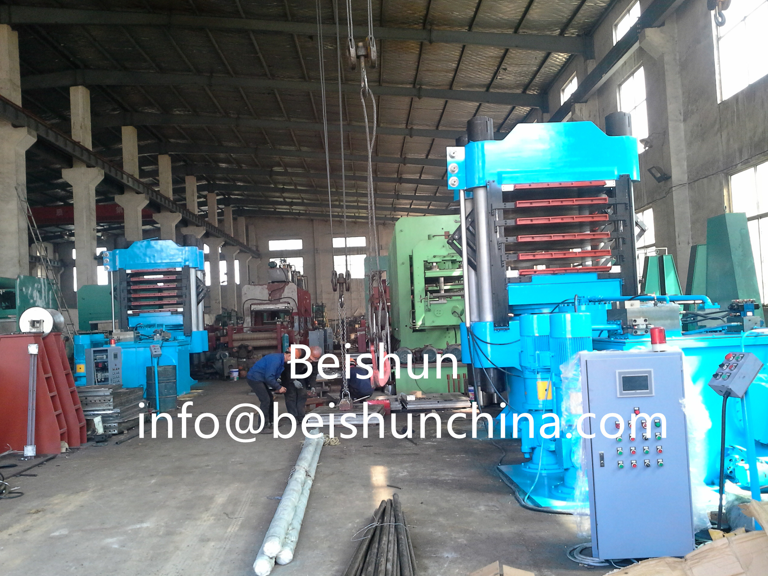 EVA Mat Hot Pressing Machine For Vulcanizing With 1200 Times 1100 Hot ...