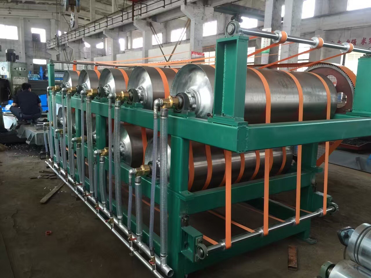 Long Life EVC Sheet Cooling System / Roller Cooler / Cooling Faster Machine