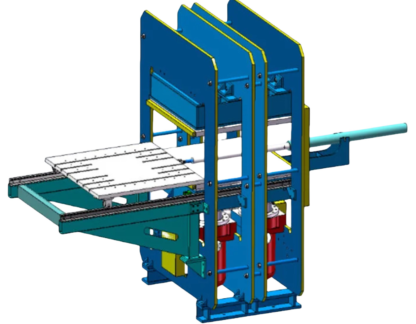 Rubber Shock Absorbing Spring Vulcanizing Machine Industrial Buffer ...