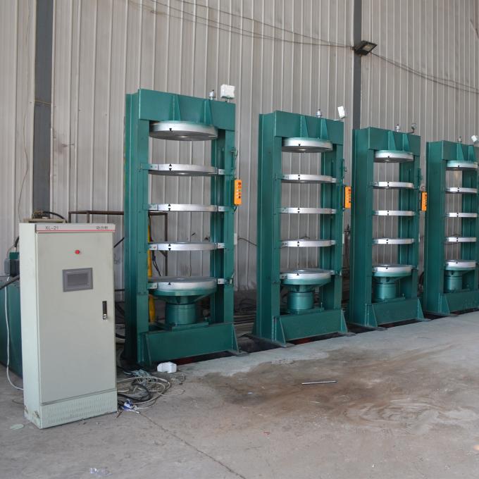 Motorcycle Bicycle Tyre Curing Press Vertical Tire Molding Machine PLC