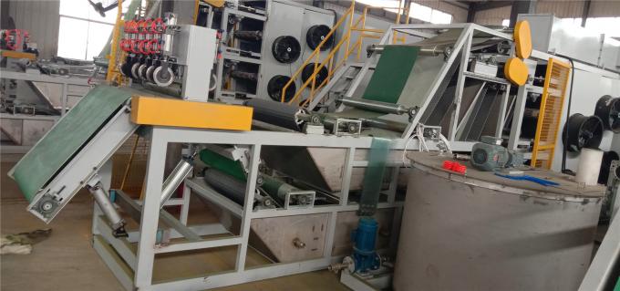 ISO2000 Batch Off Cooling Machine Mesh Belt Strip Sheet Rubber Cooling ...