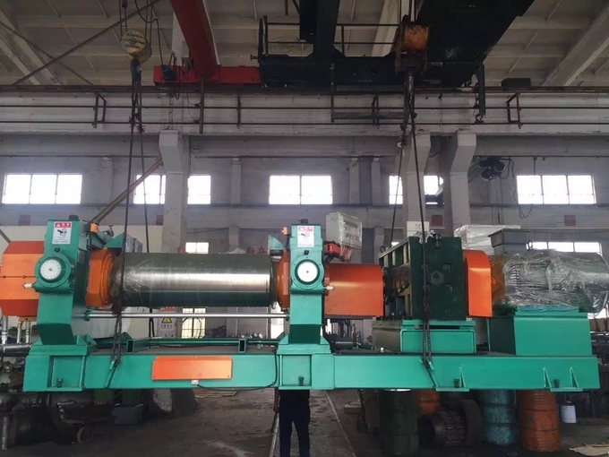 Compounding Rubber Mixing Mill Machine XK-560 Two Roll Mixing Mill